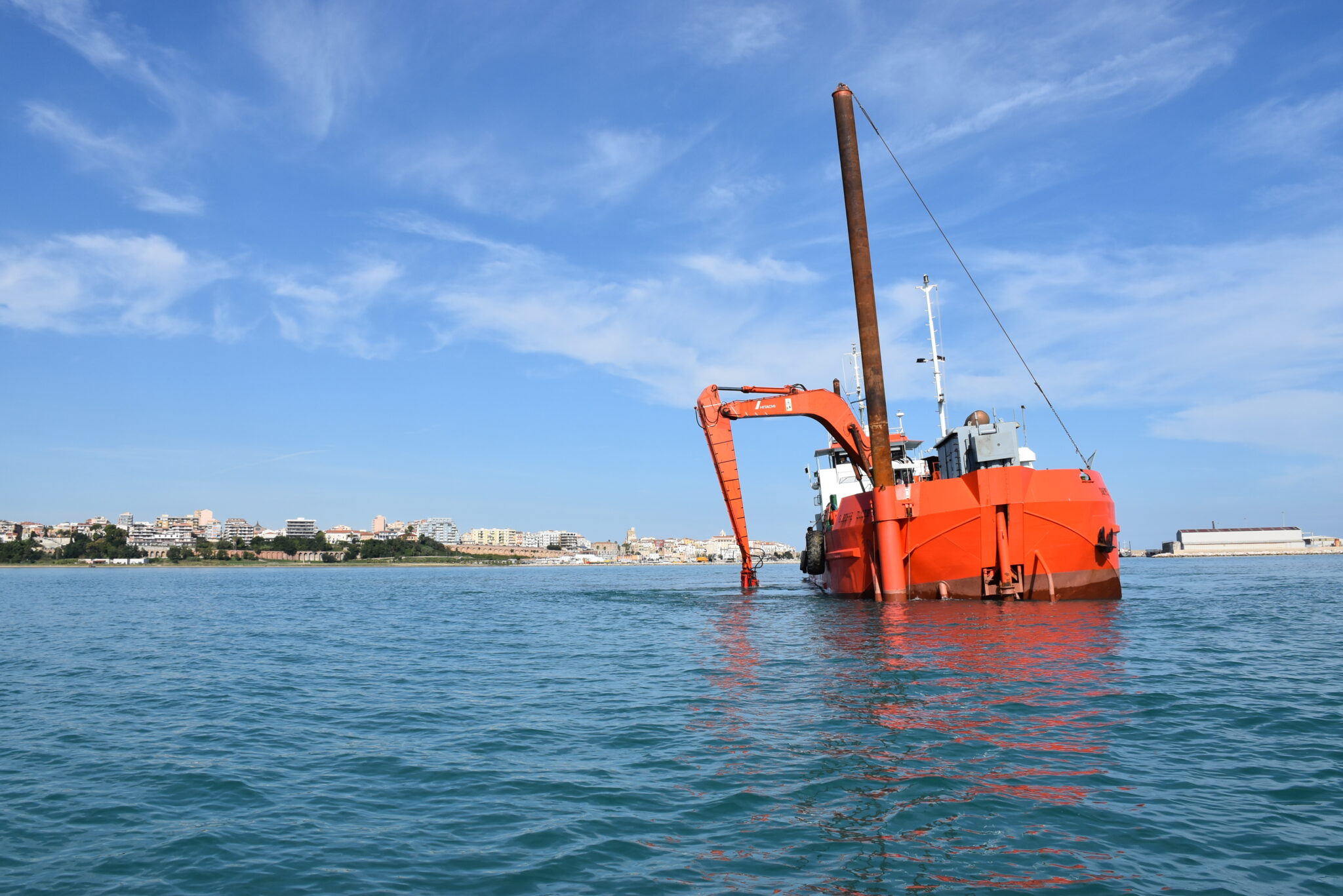TERMOLI – DRAGAGGI PORTUALI – La Dragaggi